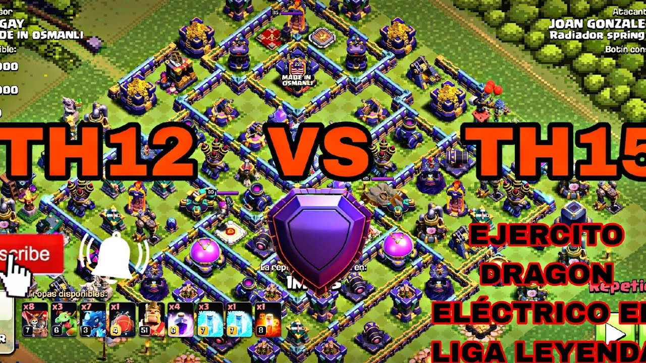 Vale la pena subir a leyenda siendo un TH12 EN 2023? "CLASH OF CLANS" # ...