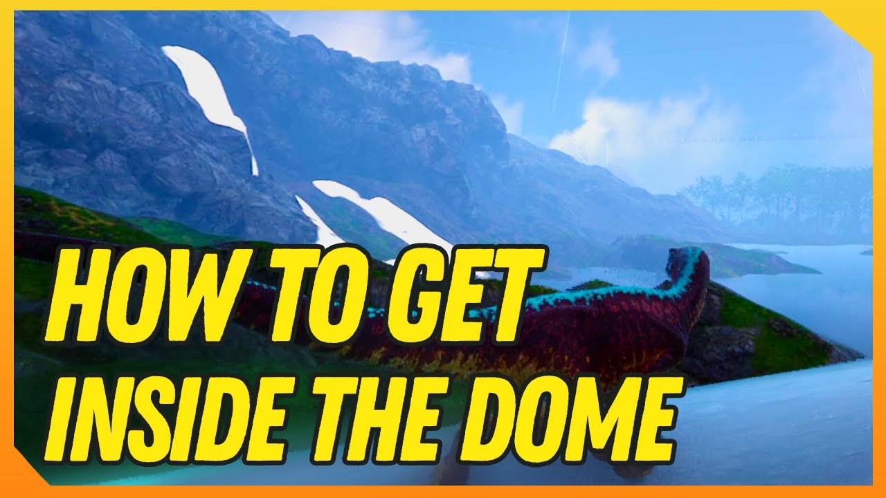 How to get INSIDE the DOME! - The Isle Evrima (Gateway Map) - YouTube