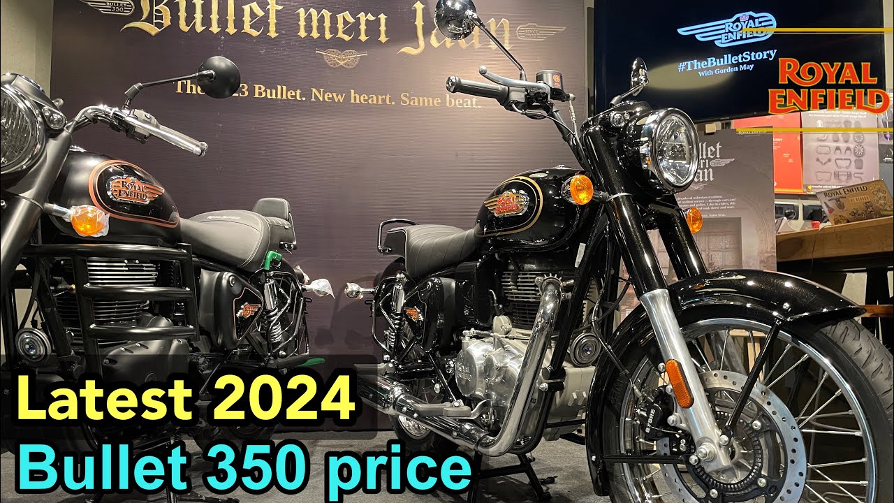 2024 New Bullet 350 All Variants mileage Top model, Base model price ...