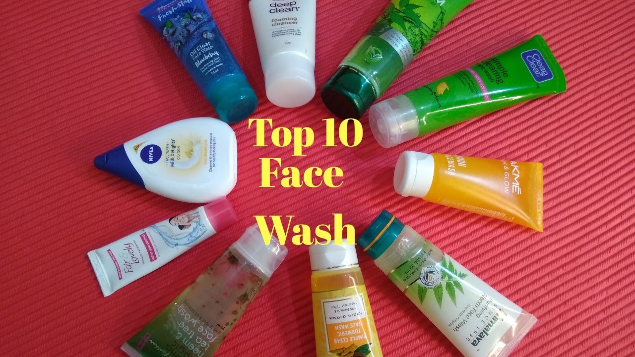 Top 10 Face Wash For All Skin Type l Oily , dry , combination ...