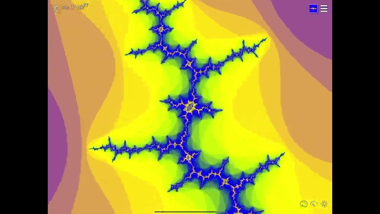 Mandelbrot set zoom but short - /_26_\ - YouTube