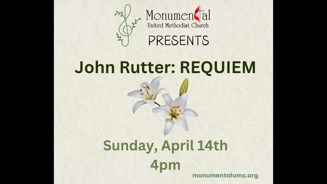 Rutter REQUIEM April 2024 - YouTube