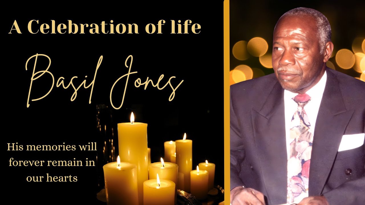 Celebrating the life of Basil Jones - YouTube