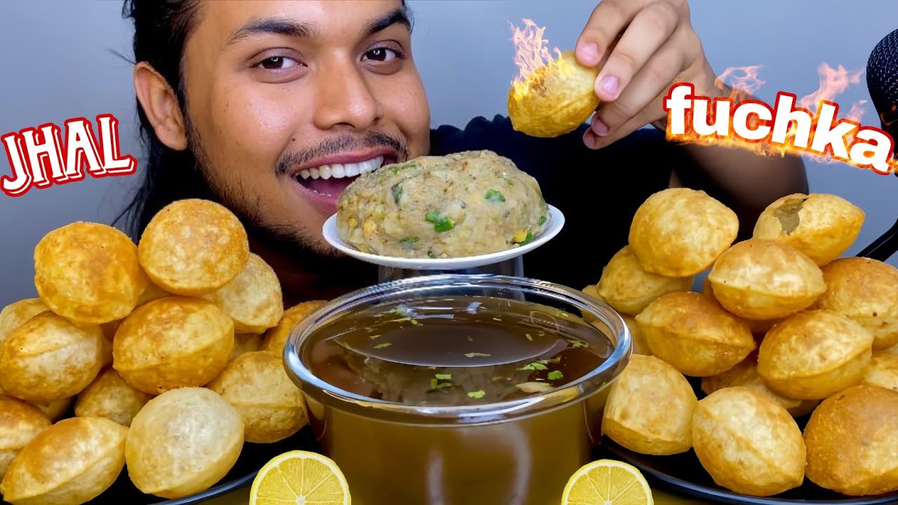 EATING SPICY PANIPURI/FUCHKA CHALLENGE🥵 SPICY FUCKA/GOLGAPPE |SPICY ...