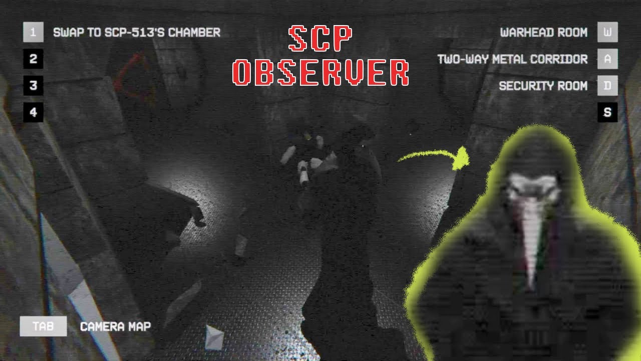 혼자 cctv 보며 살아남는 공포게임 (Scp: Observer) - YouTube