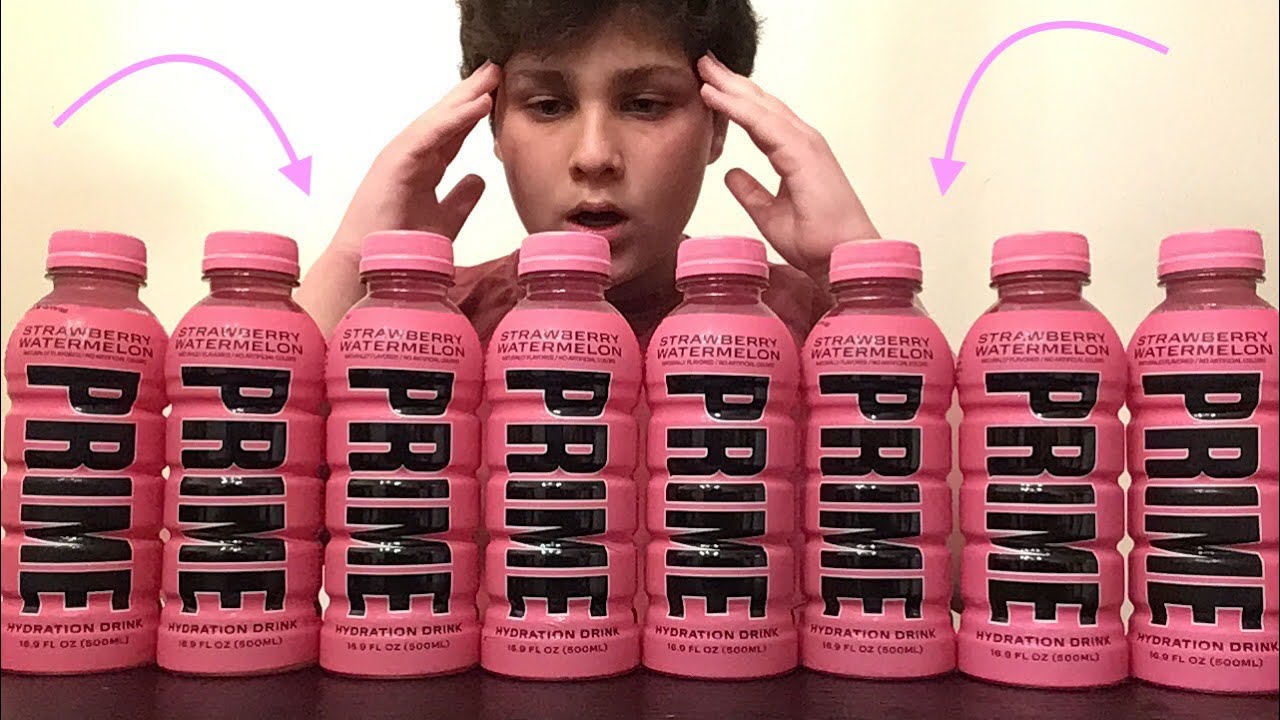 Trying & Rating Strawberry Watermelon PRIME Hydration Drink - YouTube