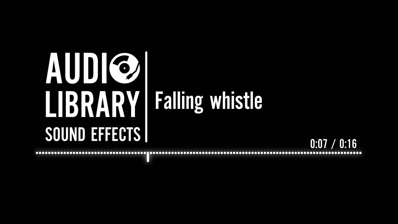 Falling whistle - Sound Effect - YouTube