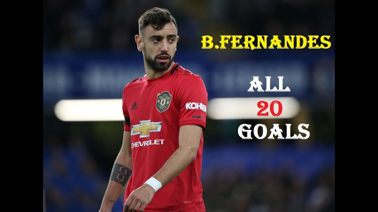 Bruno Fernandes all 20 Goals with Manchester United - HD - YouTube