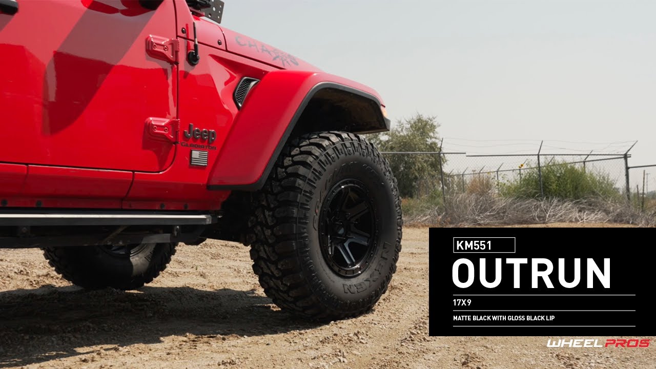 Unveiling the New KMC Wheels - Outrun KM551 17x8.5 Jeep Gladiator ...