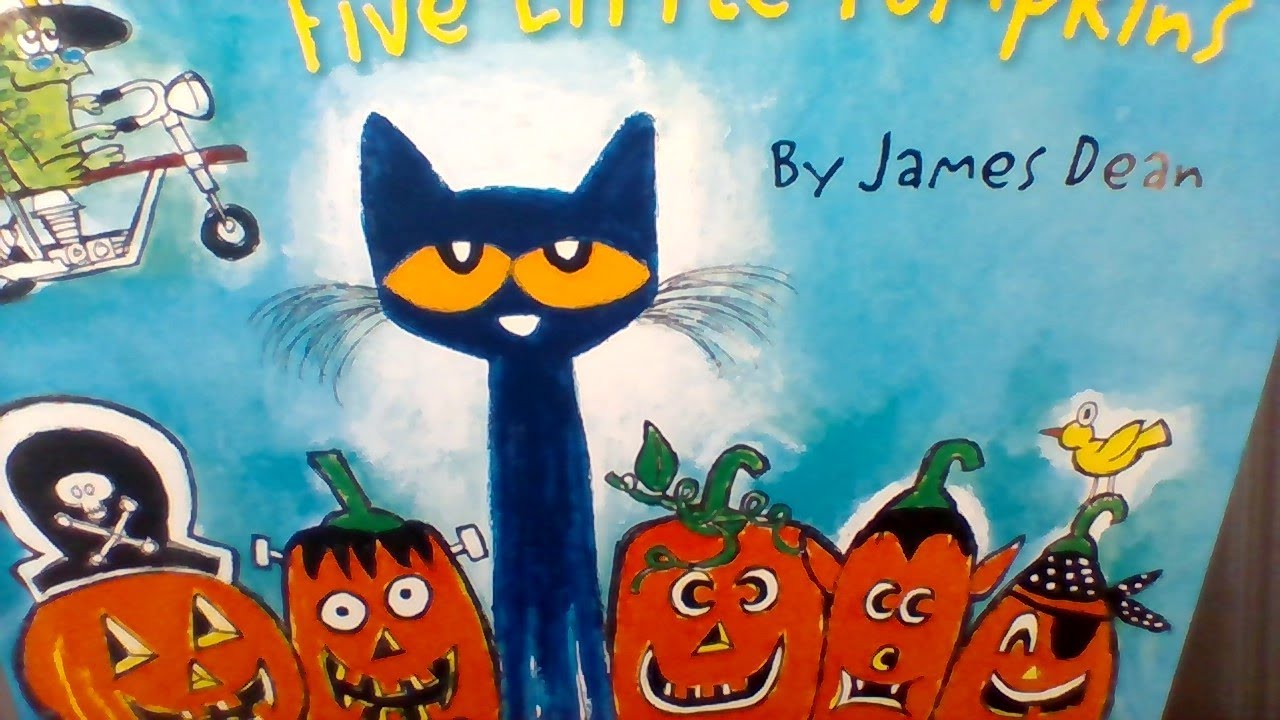 Pre-K Lesson (Reading & Math/Halloween-Pete the Cat 5 Little Pumpkins ...