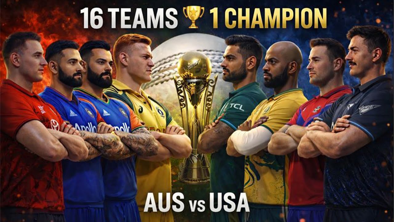 AUSTRALIA vs USA 😳 | 5 Over Knockout Championship | Cricket 26 - YouTube