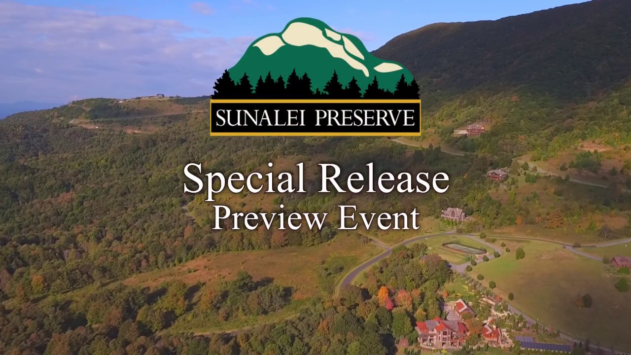 Sunalei Preserve - Special Release Event Oct 28 - Real Estate - Boone ...