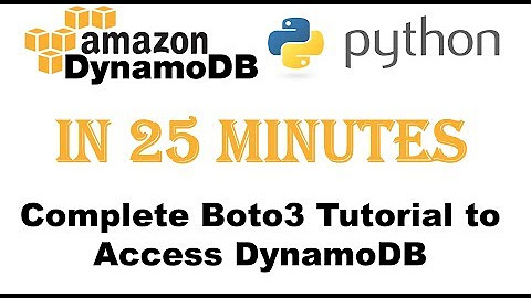 Complete Tutorial of Boto3 AWS DynamoDB - YouTube