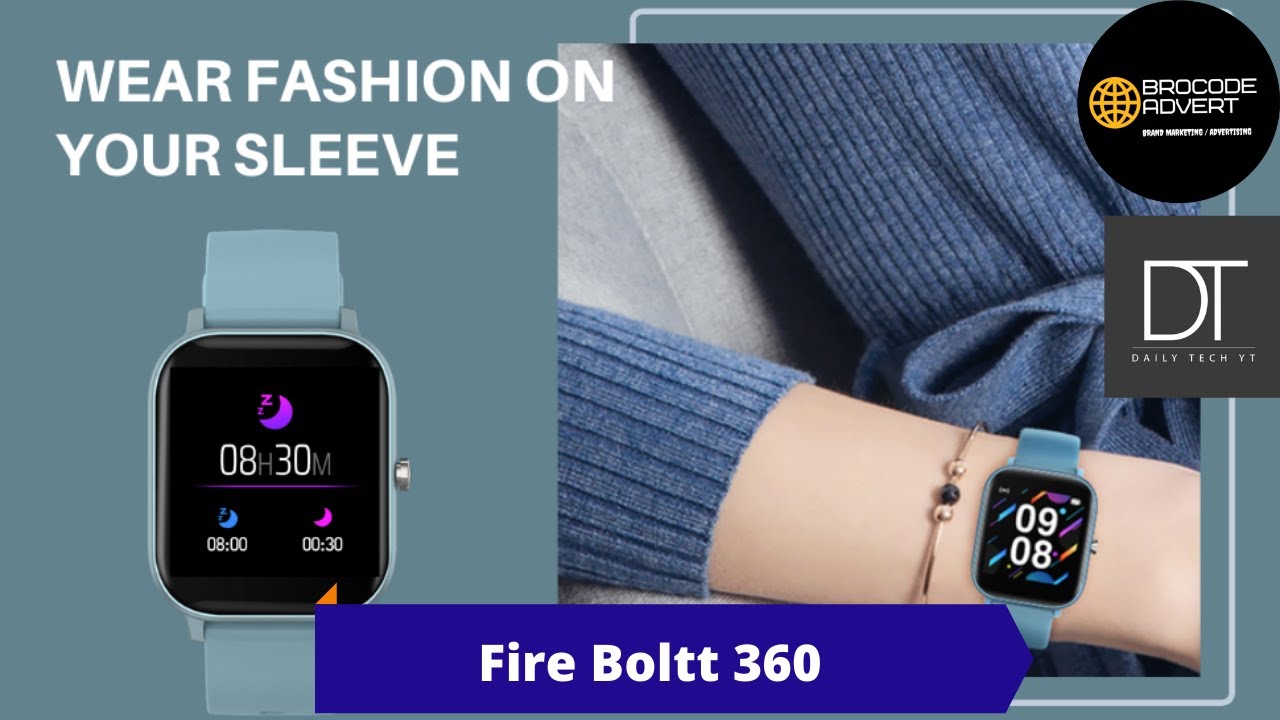 Fire Boltt 360 SpO2 Full Touch Large Display Round Smart Watch - QUICK ...