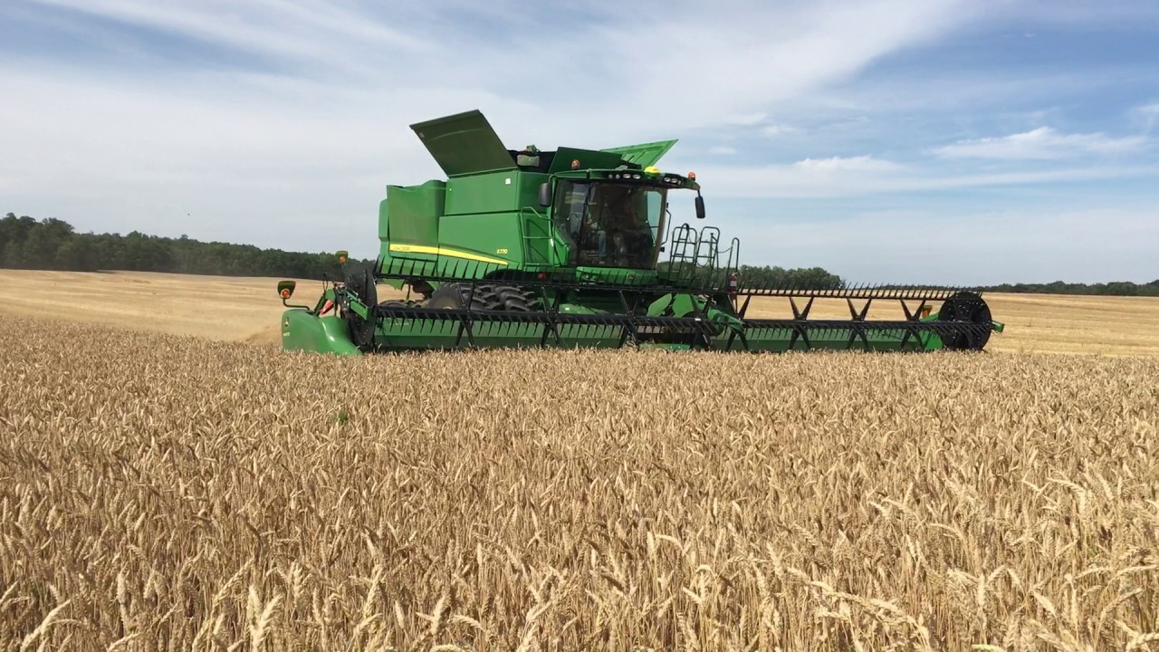 2018 John Deere S770 Combine | Footage from the Field - YouTube