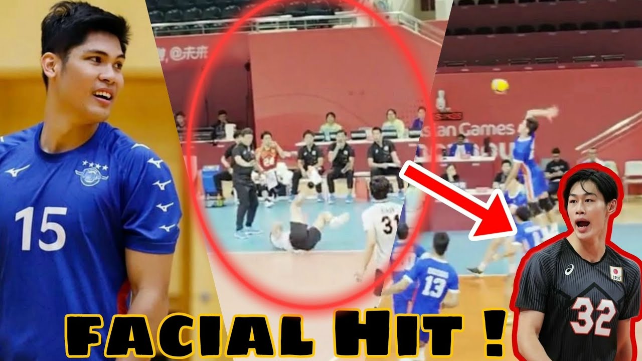 Asian Games ! Facial Hit ! By Marck Espejo Facial Hit to Japanese ...