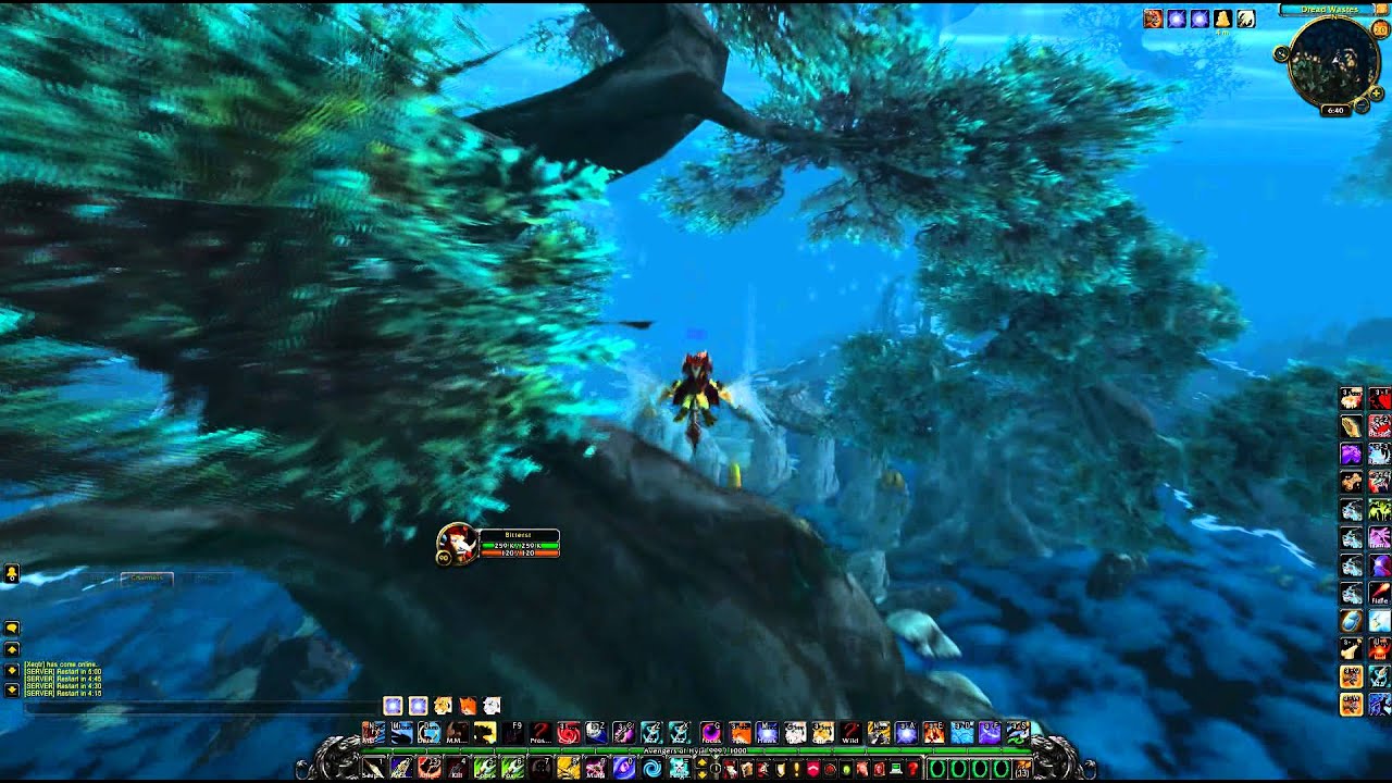 How to get to the Heart of Fear raid entrance - YouTube