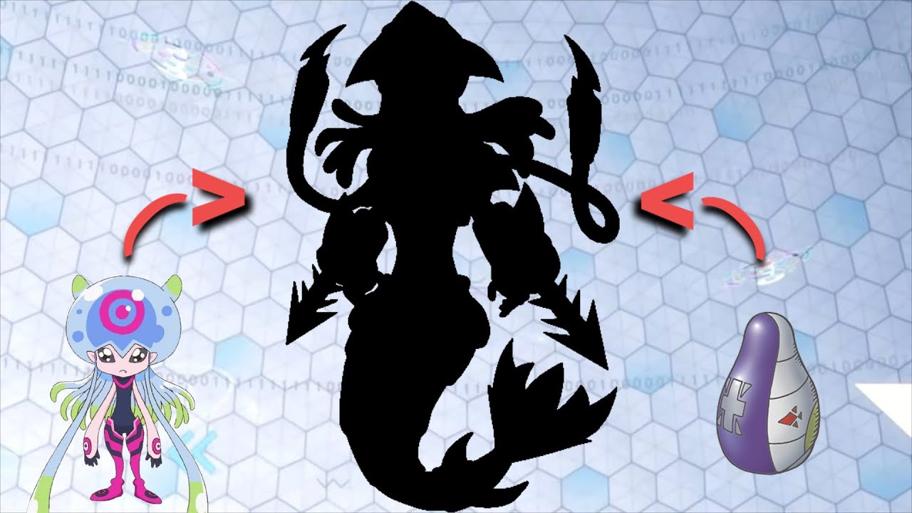 Jellymon Armor Evolution - Mermaid Jellymon! - YouTube