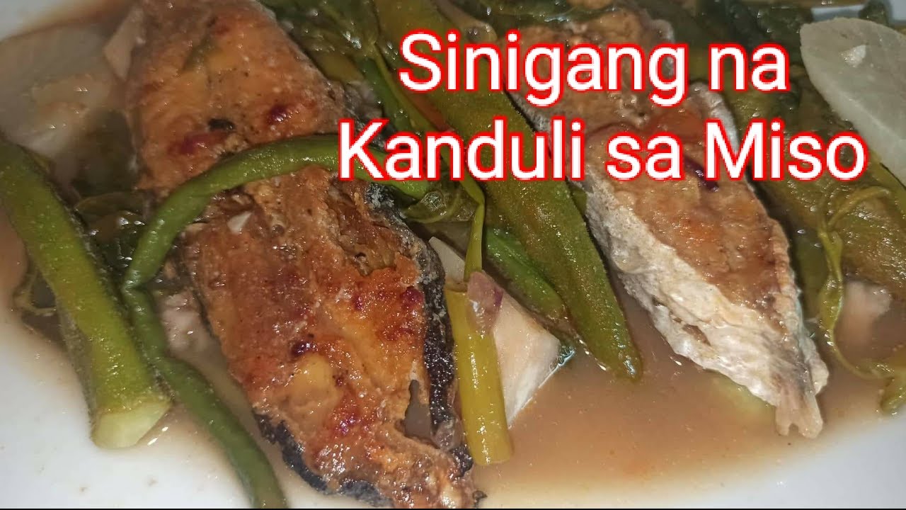 How to cook Sinigang na kanduli sa Miso | Kanduli recipe | masarap na ...