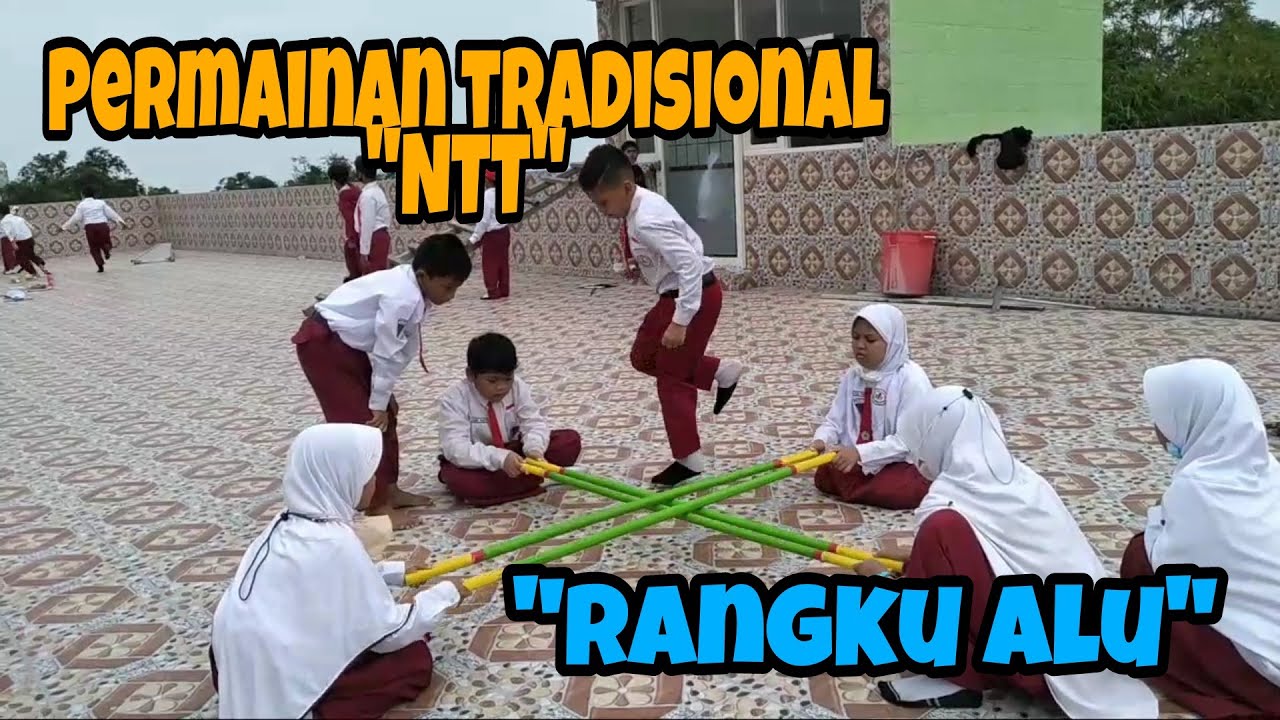 Permainan Rangku Alu | NTT | kelas 4A - YouTube