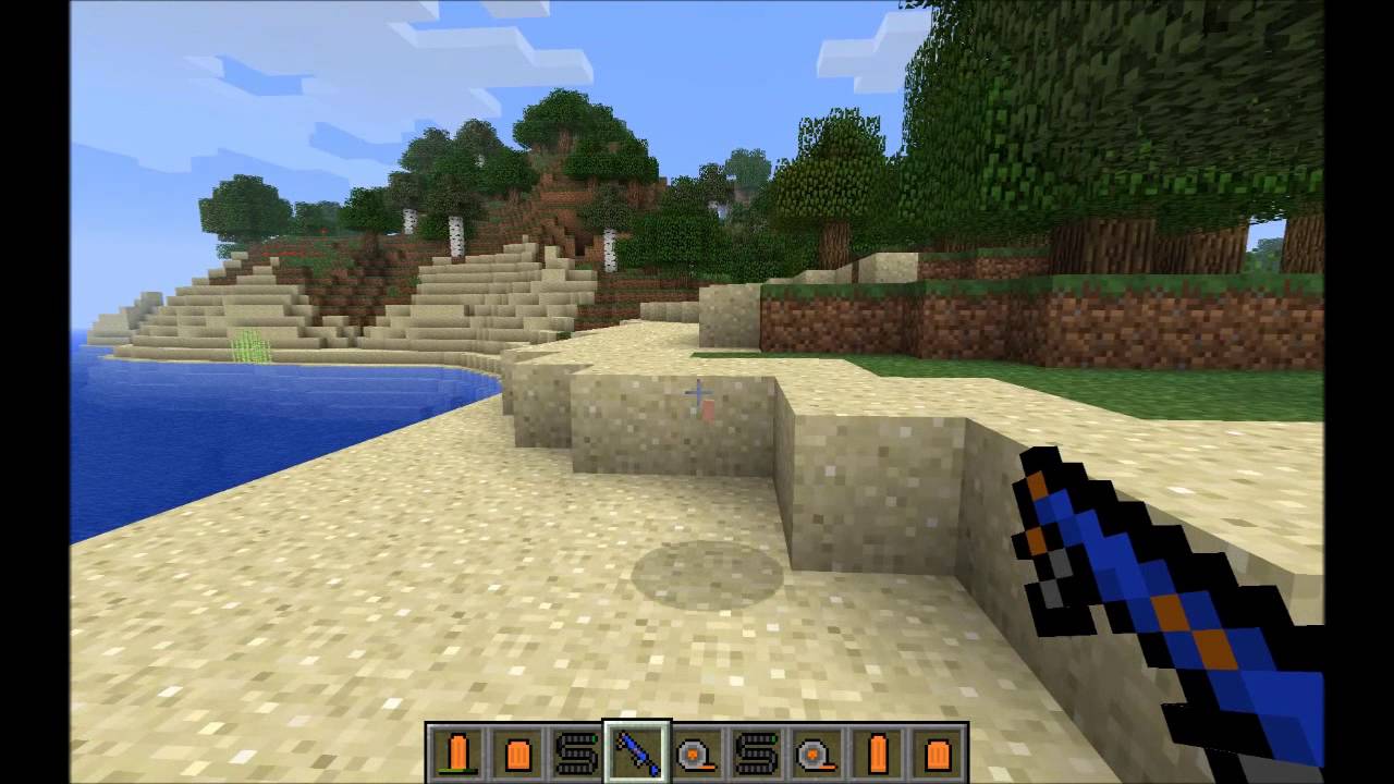 Nerf Pack Mod for Minecraft 1.4.6 - YouTube