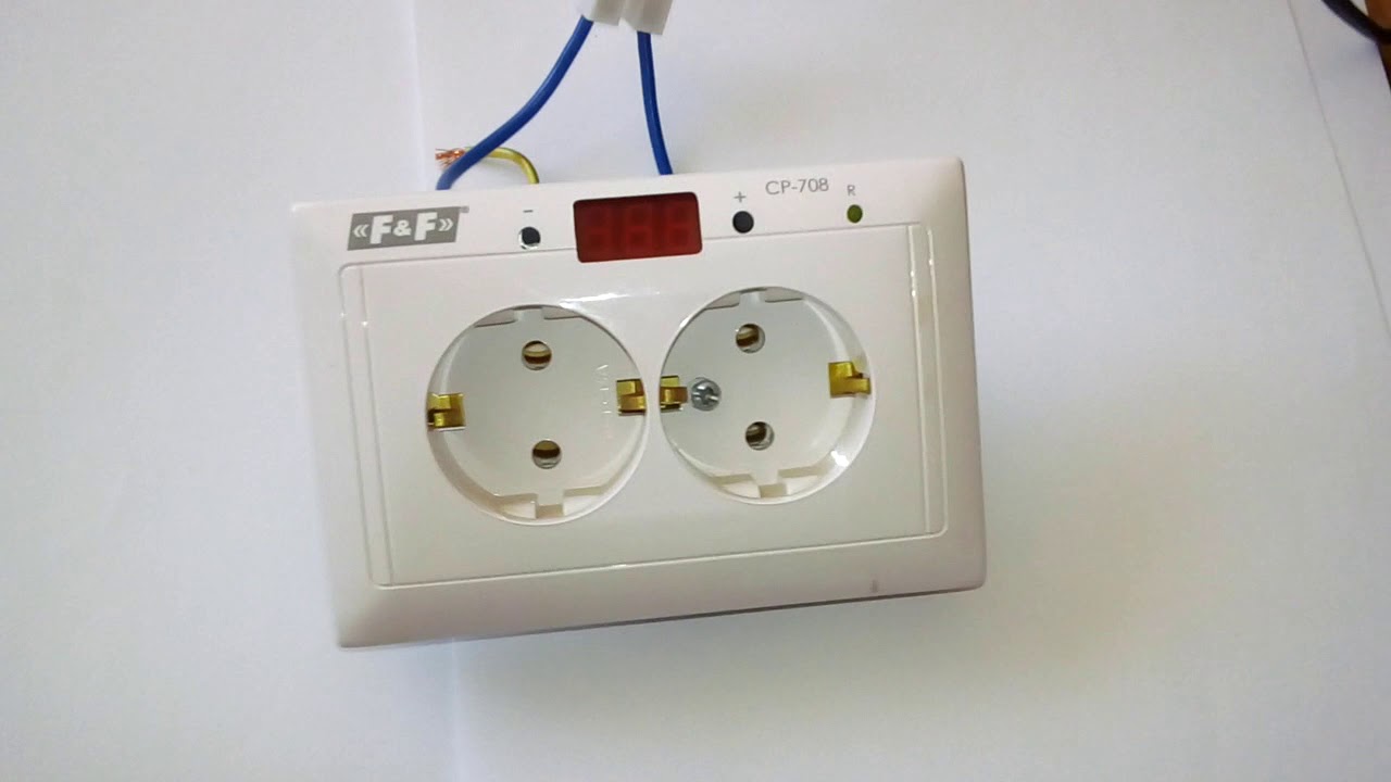 Реле контроля напряжения CP-708 от компании фиф - YouTube