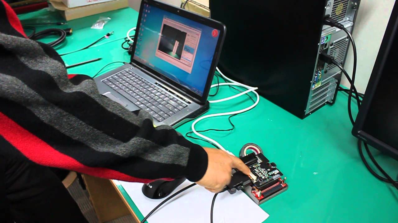 Opticis Mipi extension cable demonstration 2 - YouTube