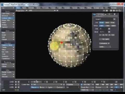 Painting surfaces in Lightwave using weightmaps - YouTube
