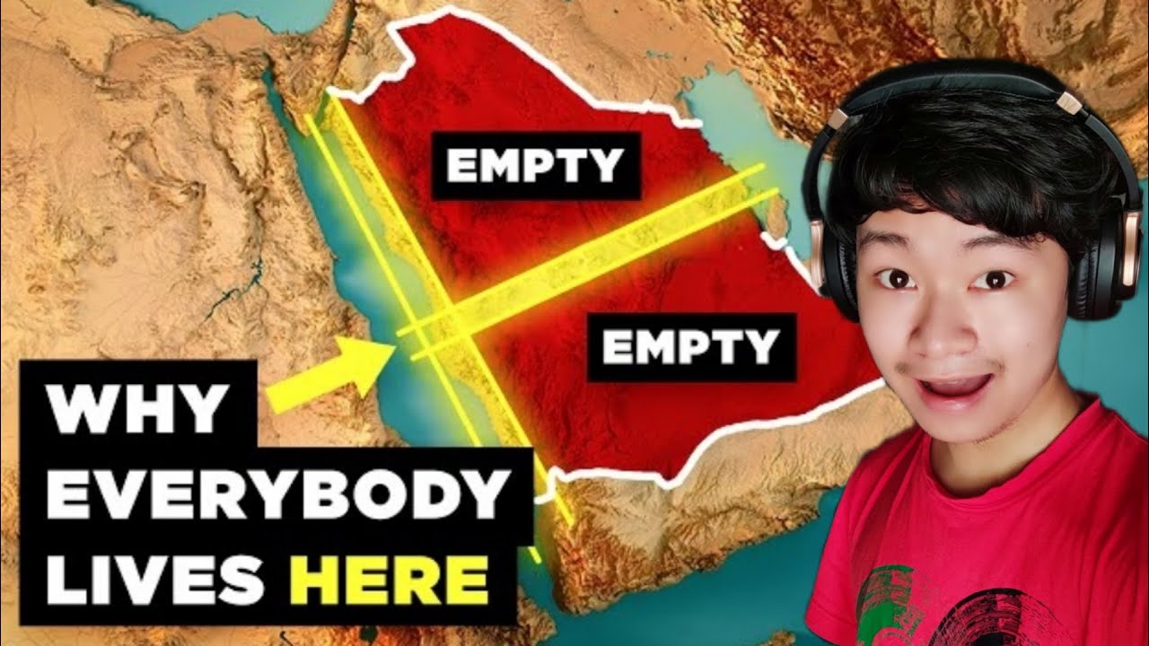 Why 80% of Saudi Arabians Live Within These Lines (REAL LIFE LORE ...