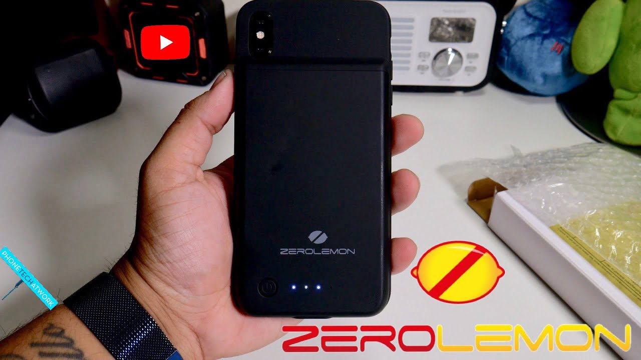 Zerolemon iPhone Xs Max 5,000 Mah Battery Case! A Must Have Battery ...