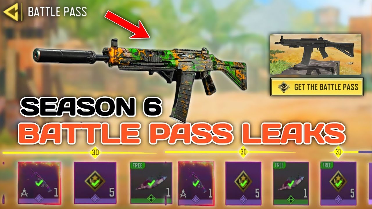 *New* 🤯 Season 6 Battle pass Leaks | Season 6 is going Be Biggest ...