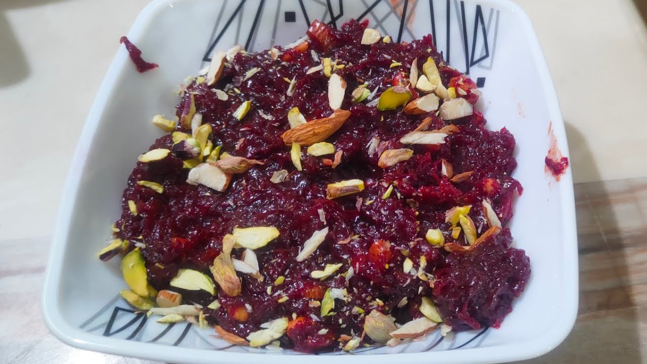 Beet root halwa recipe #healthy dessert 🍪# Rich in nutrients - YouTube