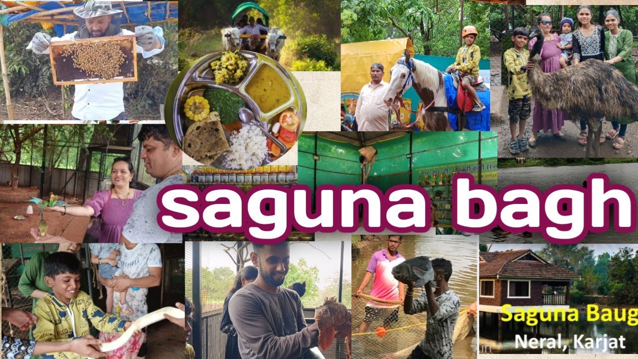 सगुना बाग / Saguna Bagh Neral 2024/A day at Saguna Bagh /starting@1400 ...