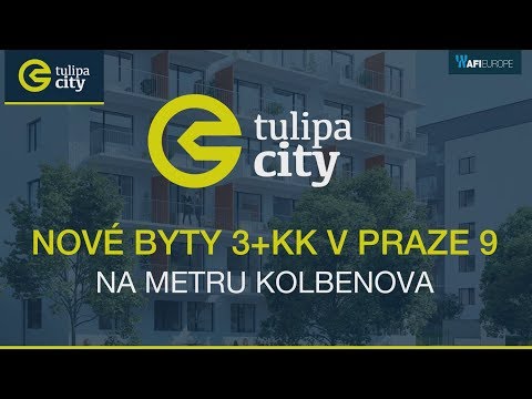 Nové byty 3+kk Tulipa City v Praze 9