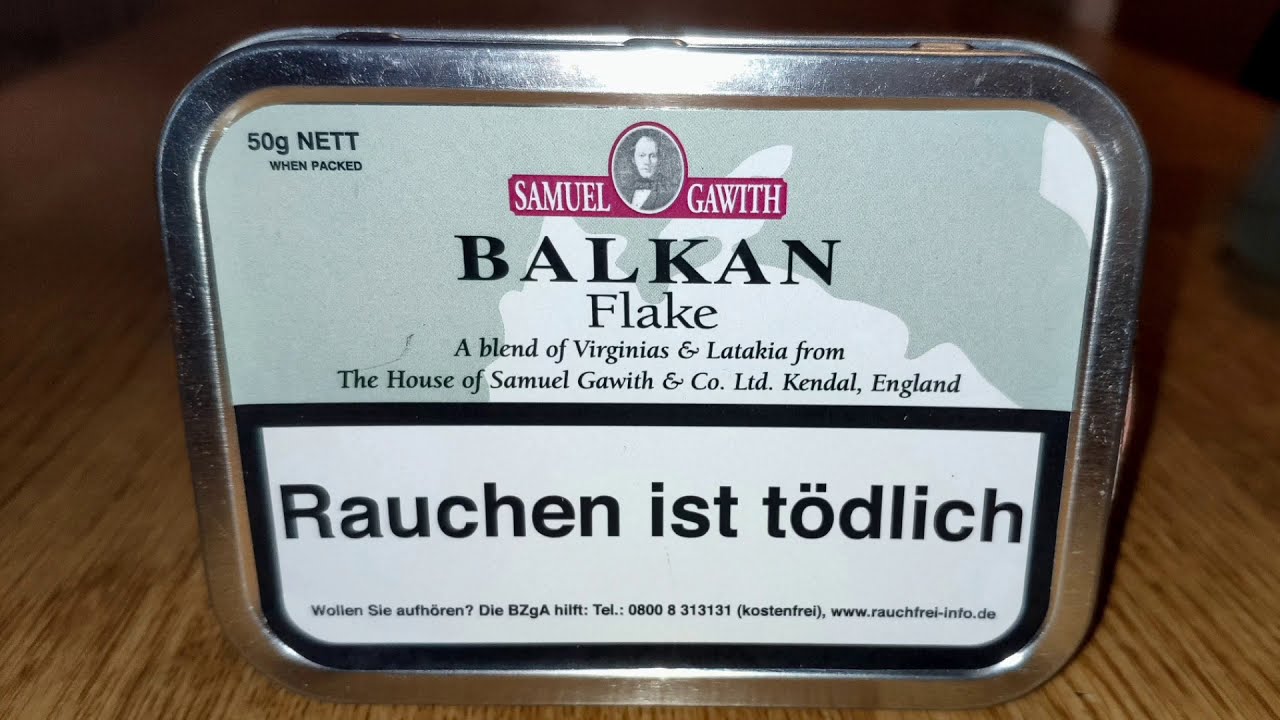 Balkan Flake Samuel Gawith - YouTube