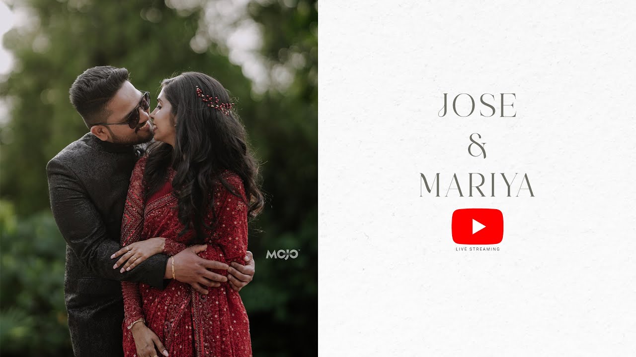 WEDDING | JOSE & MARIYA | 9TH JANUARY 2025 | LIVE - YouTube