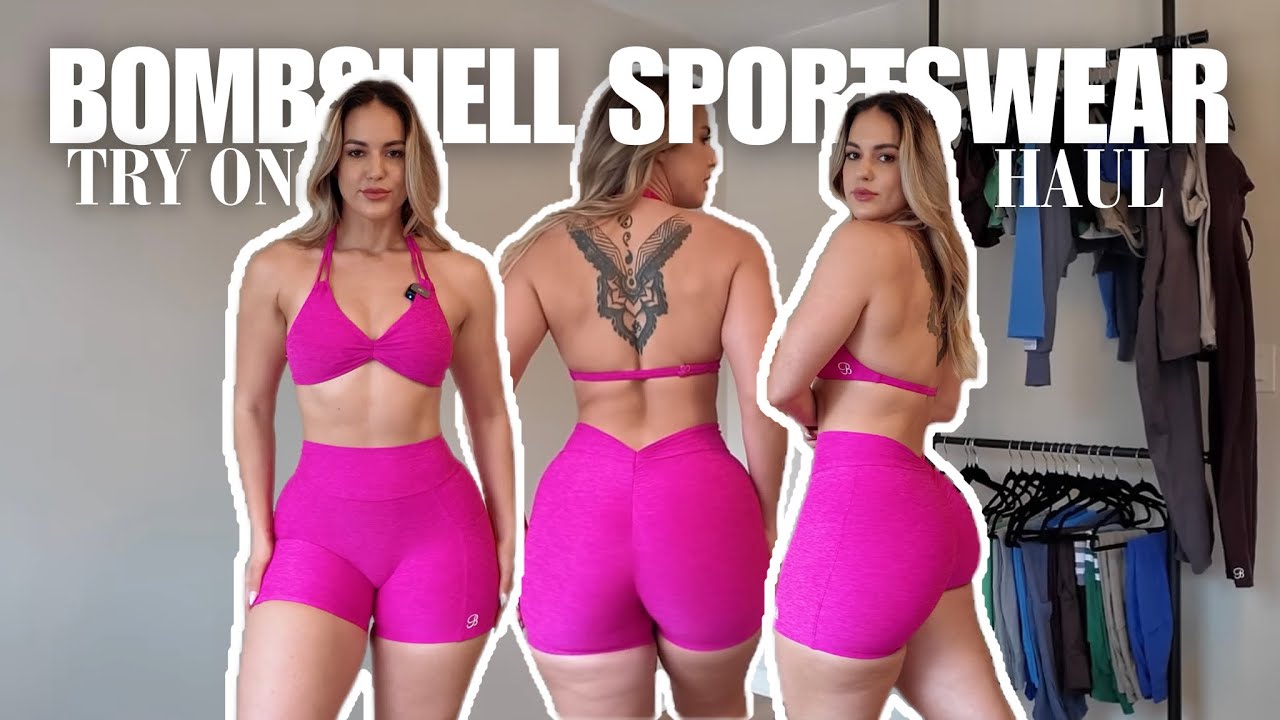 Bombshell Sportswear Try On Haul Marissa Dubois Youtube