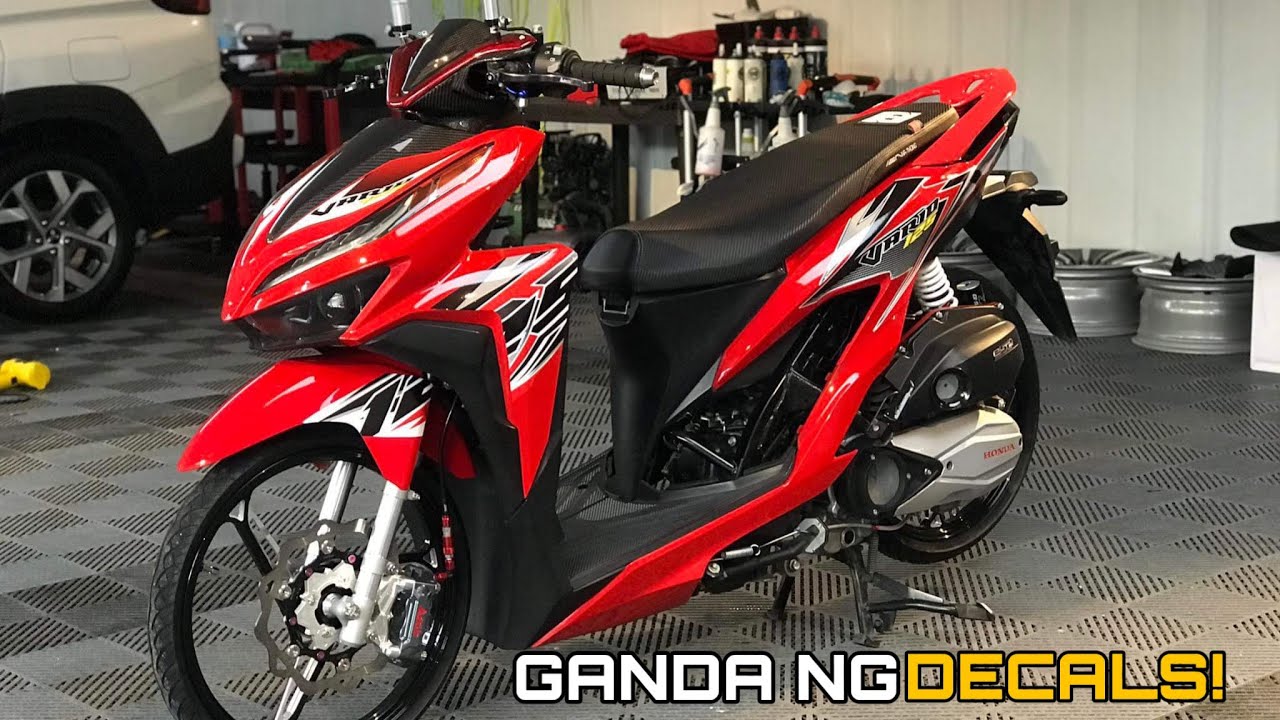 KAKAIBANG DECALS PARA SA HONDA CLICK 125i/150i - YouTube