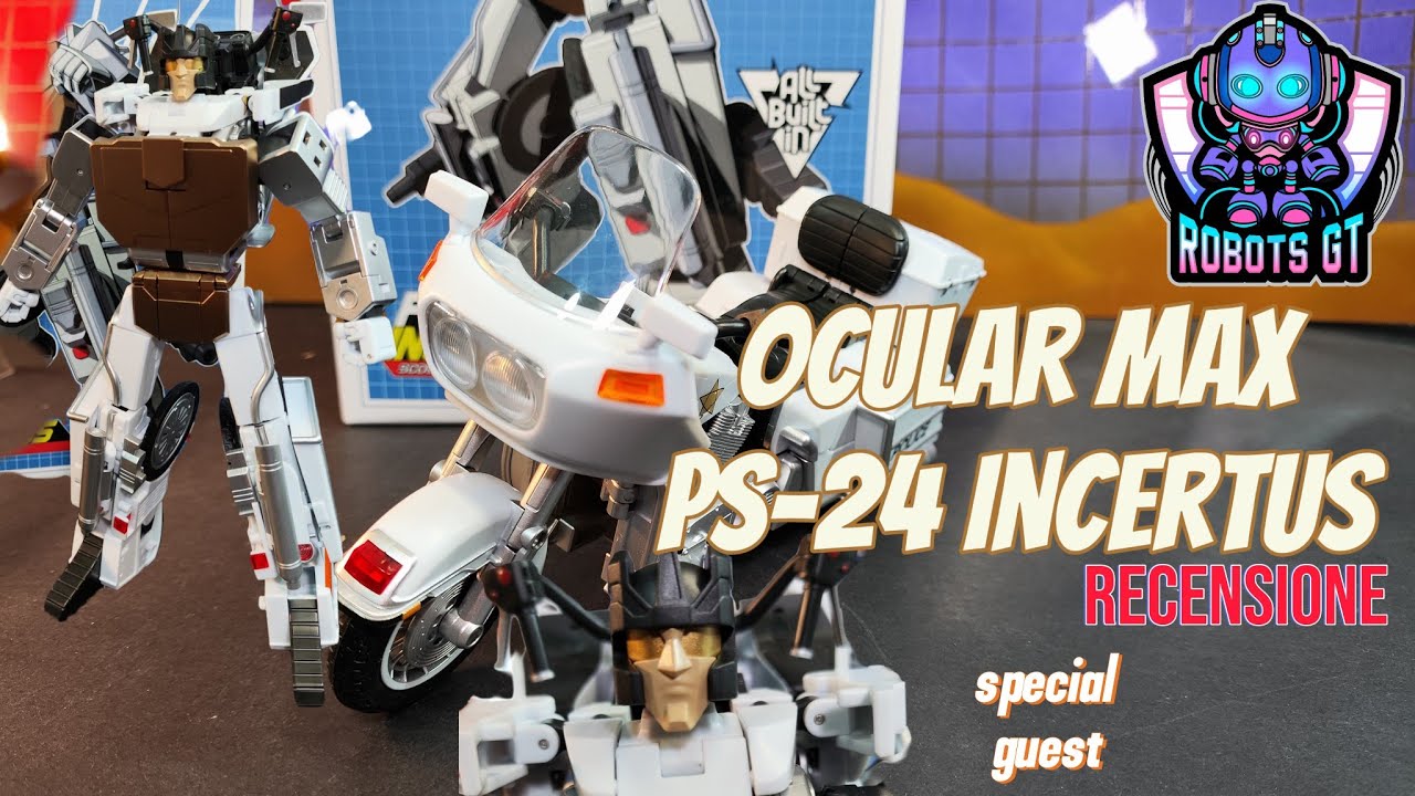 Recensione Transformers Ocular Max ps-24 Incertus Groove#transformrs # ...