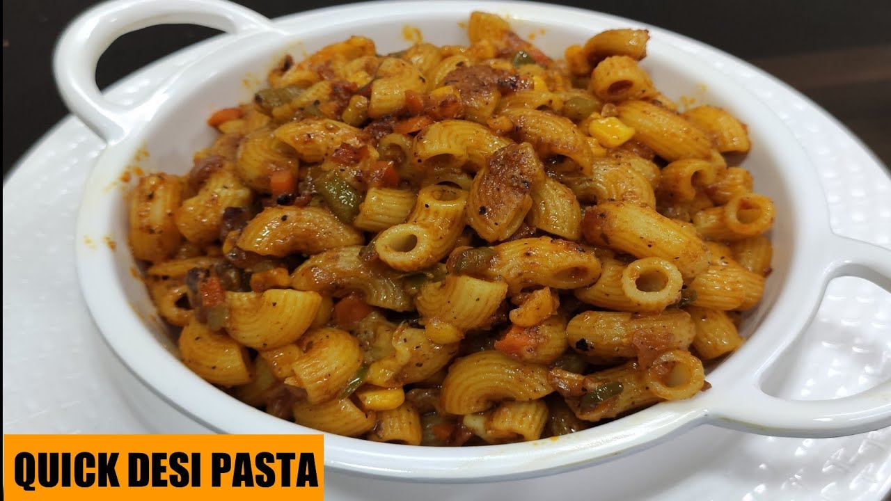 Pasta | Street Style Desi Pasta | Indian Style |Kids Recipe|देसी पास्ता ...