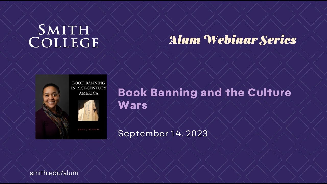 Book Banning and the Culture Wars Discussion featuring Emily Knox - YouTube
