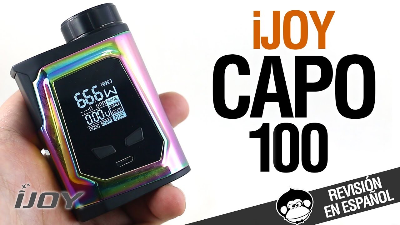 iJoy CAPO 100w / ¿otro alien mini? ¡¡NO!! / revisión - YouTube