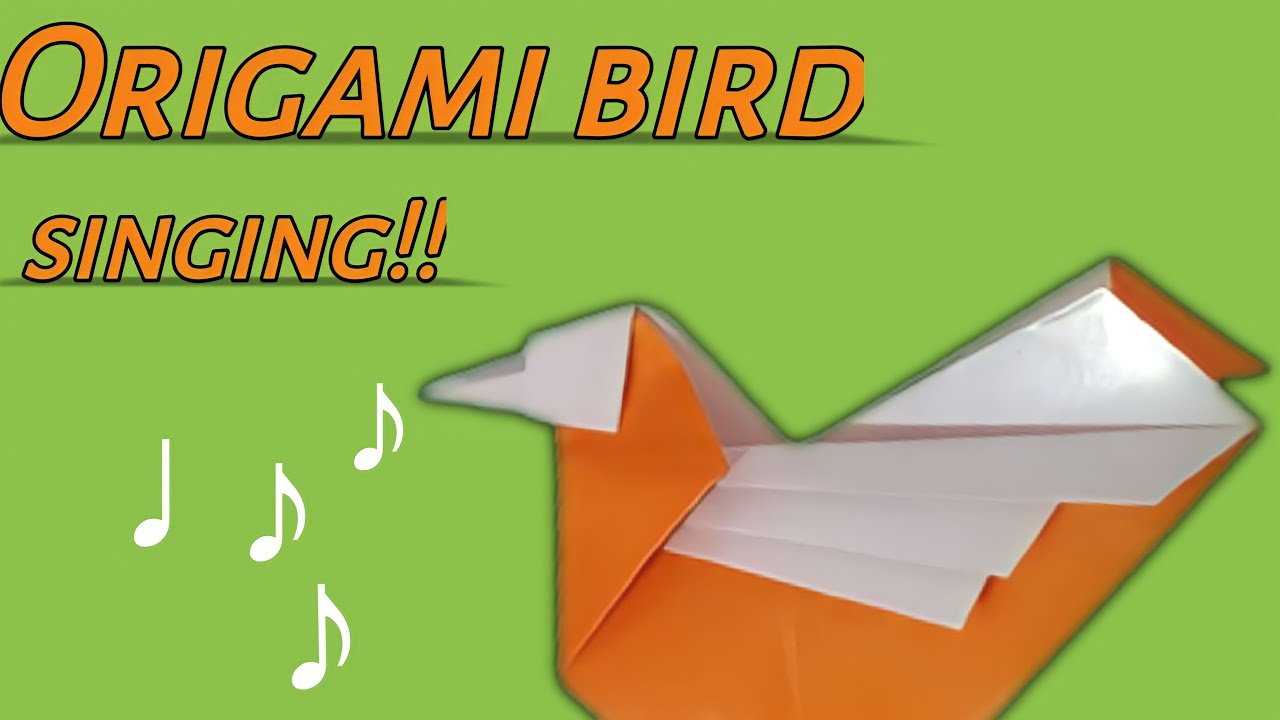 origami bird:make an origami bird that is easy and convenient.#origami ...