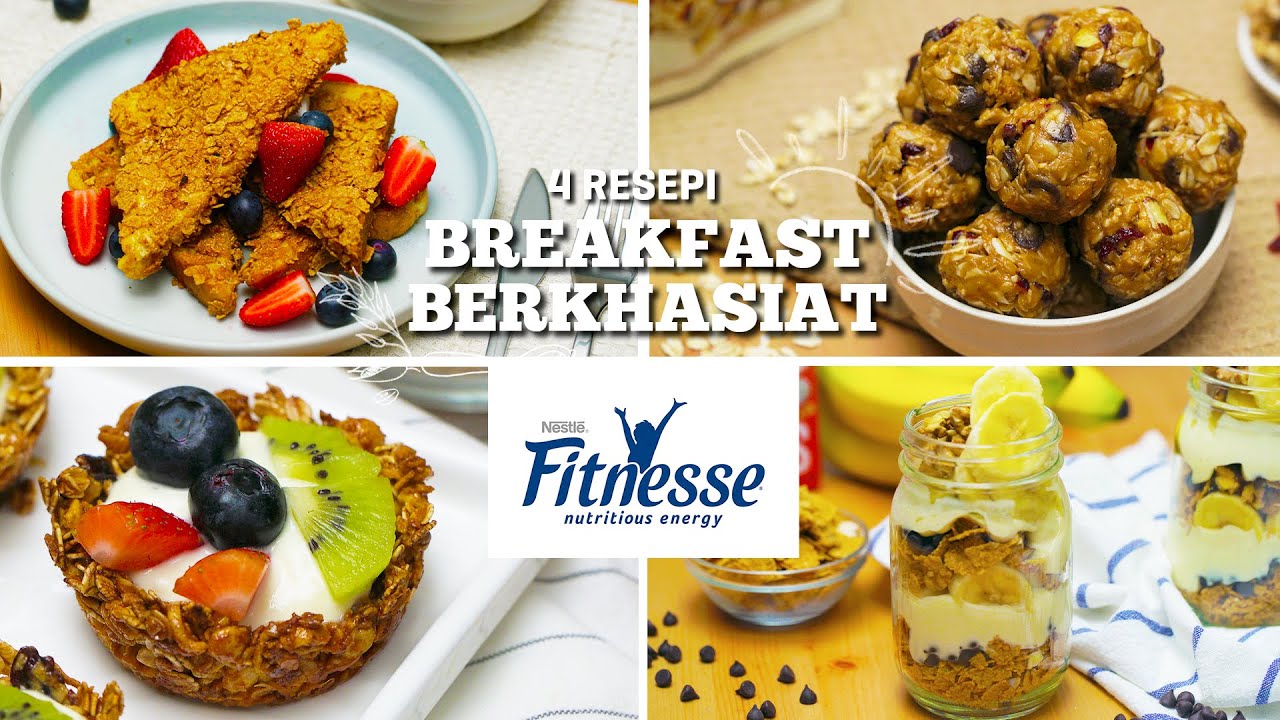 4 Resepi Breakfast Berkhasiat - YouTube