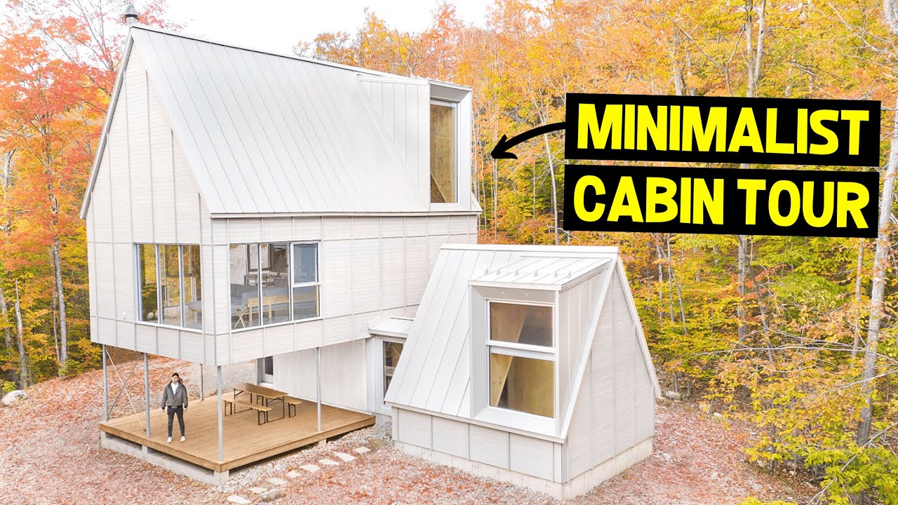 INNOVATIVE MODERN SCANDINAVIAN CABIN! (Minimalist Smart Design Airbnb ...
