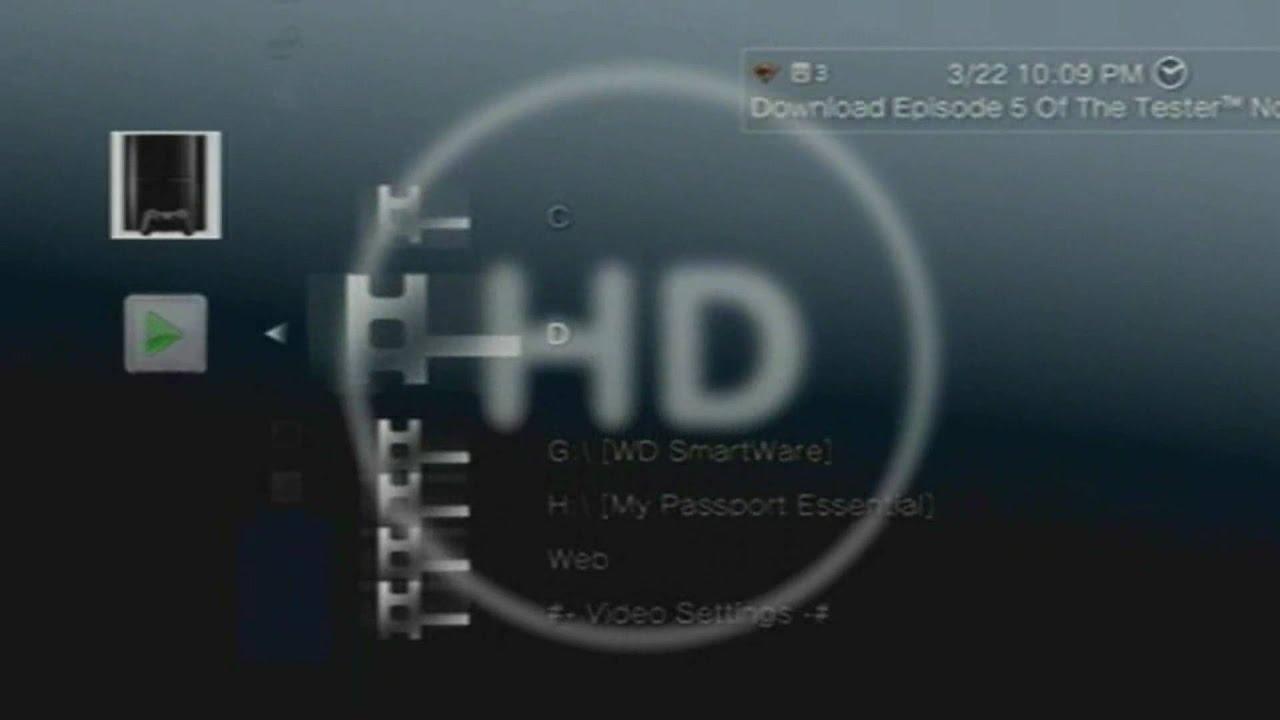 Easy PS3 media server. - YouTube