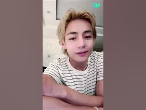 (ENG SUB)Kim TAEHYUNG WEVERSE LIVE 2023 08 11 BTS V LIVE - YouTube