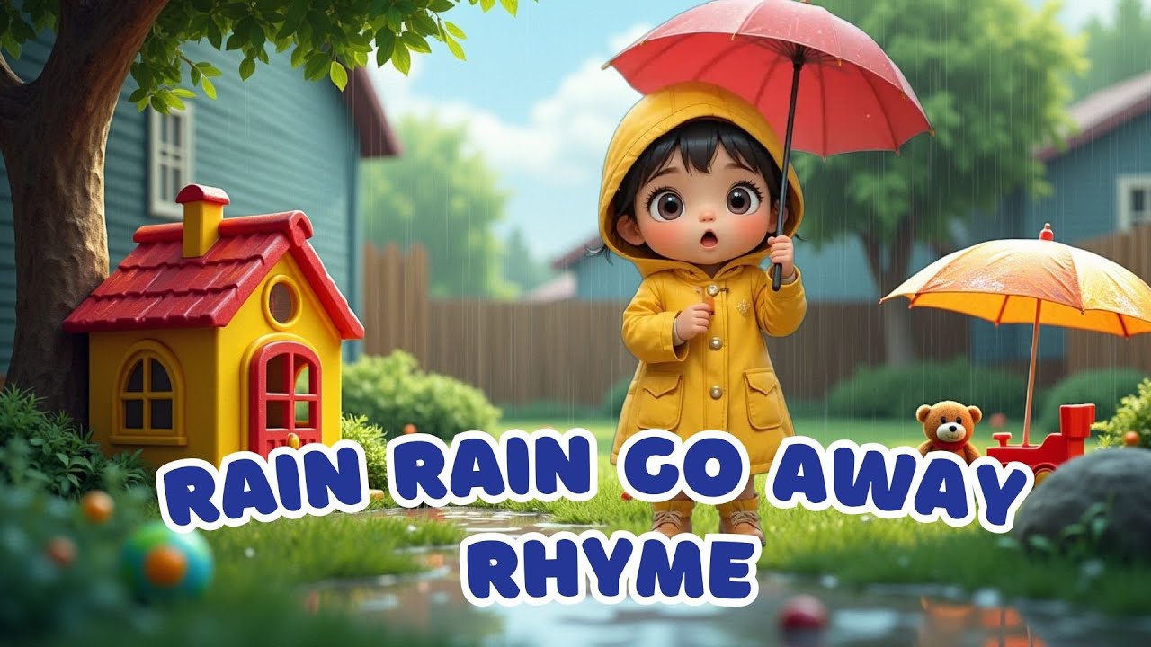 Rain Rain Go Away with fun and excitement | kids rhyme - YouTube