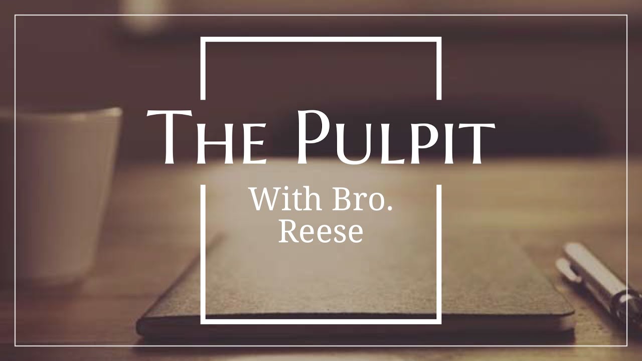 The PulPit with Bro. Reese Ep.1 Pastor Todd Rolle - YouTube