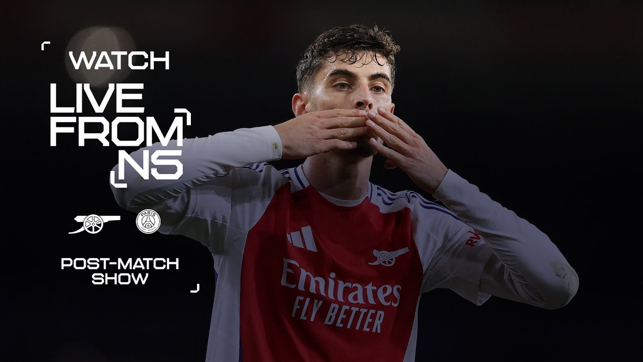 OUR FIRST UCL WIN! | Arsenal 2-0 PSG | LIVE FROM N5 | Post-match show 📺 ...
